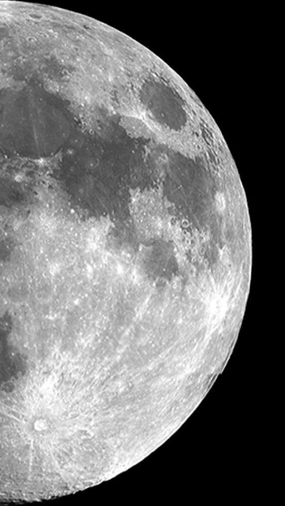 Moon RIght Hemisphere